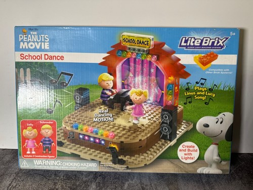 Lite Brix The Peanuts Movie School Dance #57008 Building Set MUSIC ...