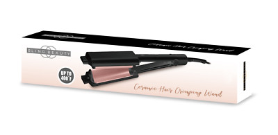 Bling Beauty - Hair Crimping Wand - Black | eBay