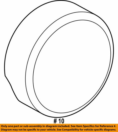 64771-42110-C0 Toyota Cover, spare wheel 6477142110C0, New Genuine OEM ...