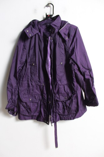 Maine New England Womens Mac Jacket - Purple - Size 18 (M9) | eBay UK