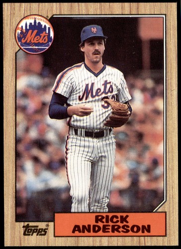 Rick Anderson #594 1987 Topps | eBay