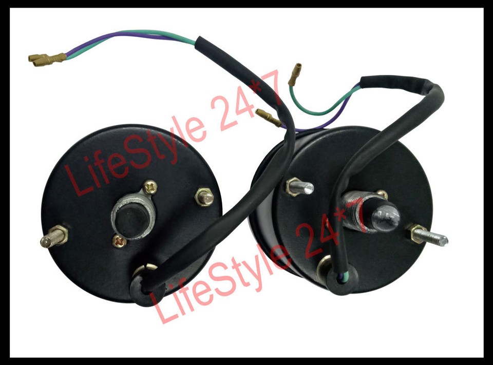 Smith Replica Speedo 0-160 KMPH + Tacho RPM Meter Pair For BSA, Vincent ...