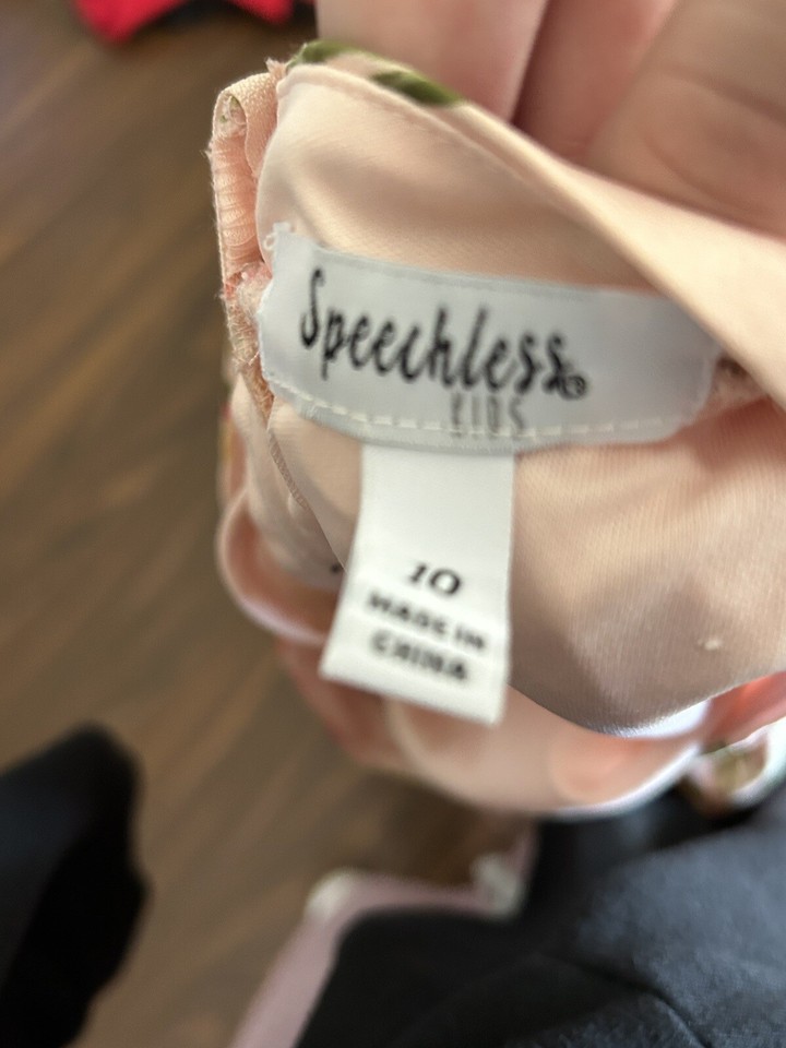 Speechless kids girls 10 pink flower skirt | eBay