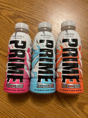 Prime Hydration Ice Bundle 3 Pack RARE Ready to ship! | eBay
