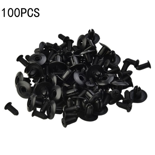 Fastener clips 8mm Decal Auto Bumpers Car Decor Fender Fixed Push pins ...