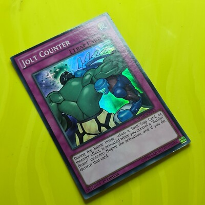 Jolt Counter | YUGIOH | WSUP | Super Rare | 1st Edition | 2015 | NM #7 ...