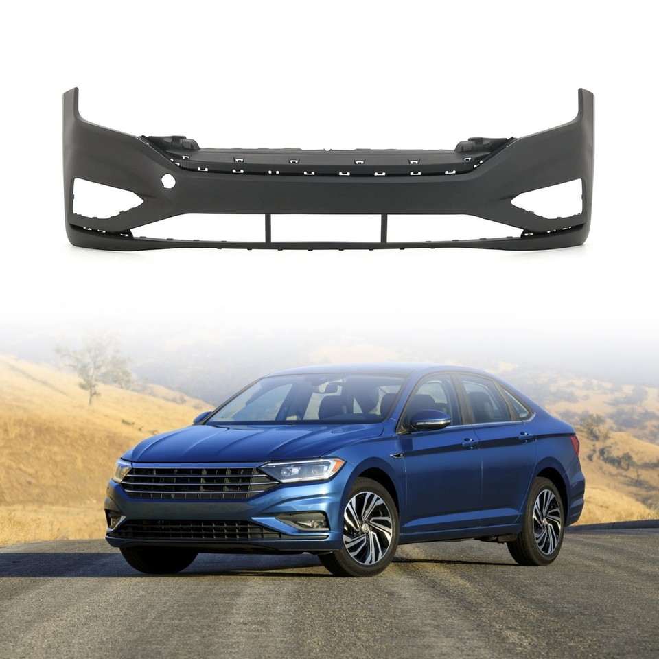 6PCS Fits for 2019-2021 Volkswagen VW Jetta Complete Bumper Kits ...