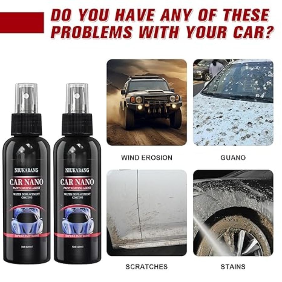 2Pcs Nano Car Spray, Nano Scratch Remover, Nano Spray, Car Scratch ...