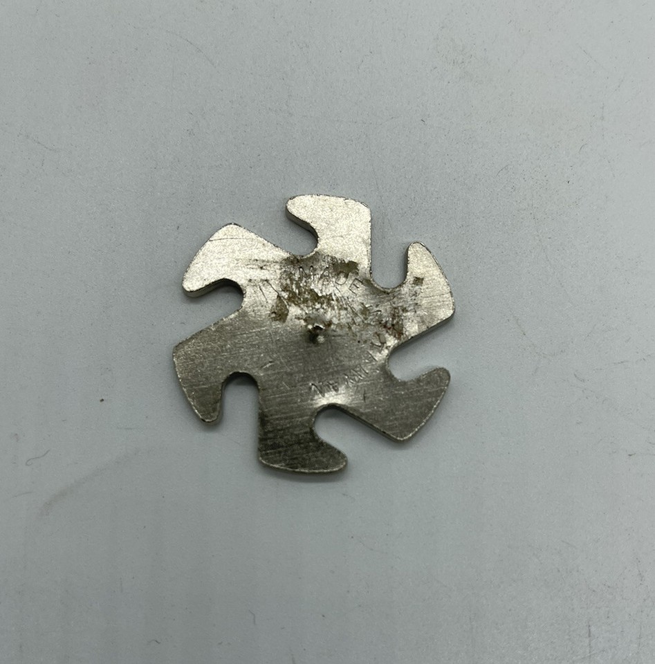 Red Cobra Saw Blade Metal Pog Slammer Pogs | eBay