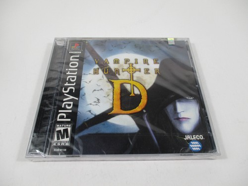 New Sealed VAMPIRE HUNTER D Sony PlayStation PS1 Game Complete Flawless ...