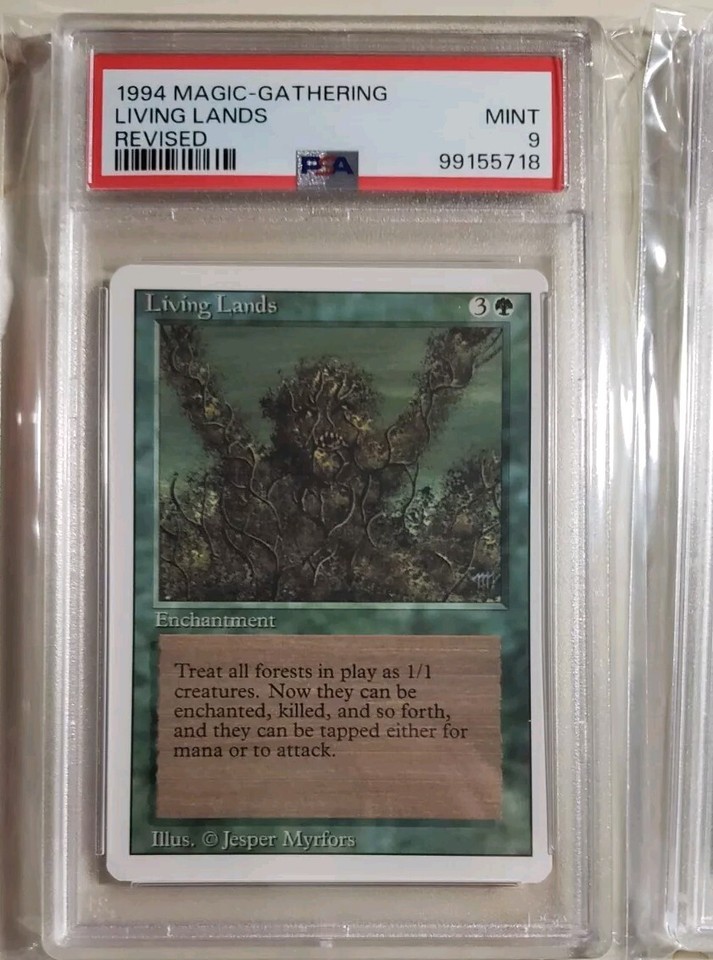 Lot Of 6 PSA Graded Vintage 1994 MTG Magic The Gathering Revised Cards ...