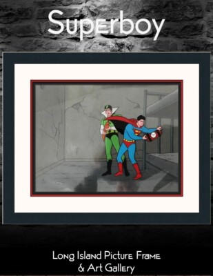Superboy The Man Who Knew Him Hand Painted Animation Production Cel | eBay