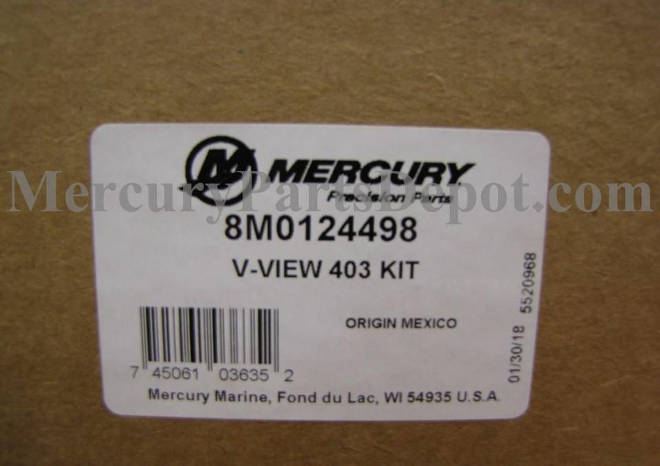 New Mercury OEM VesselView 403 Kit Part # 8M0124498 - Vessel View 403 ...