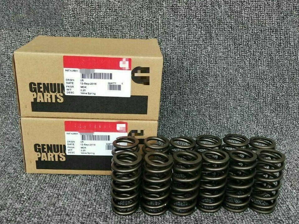 Upgraded Set 12 High RPM Valve Springs Gaskets For Cummins 6BT 5.9 12V ...
