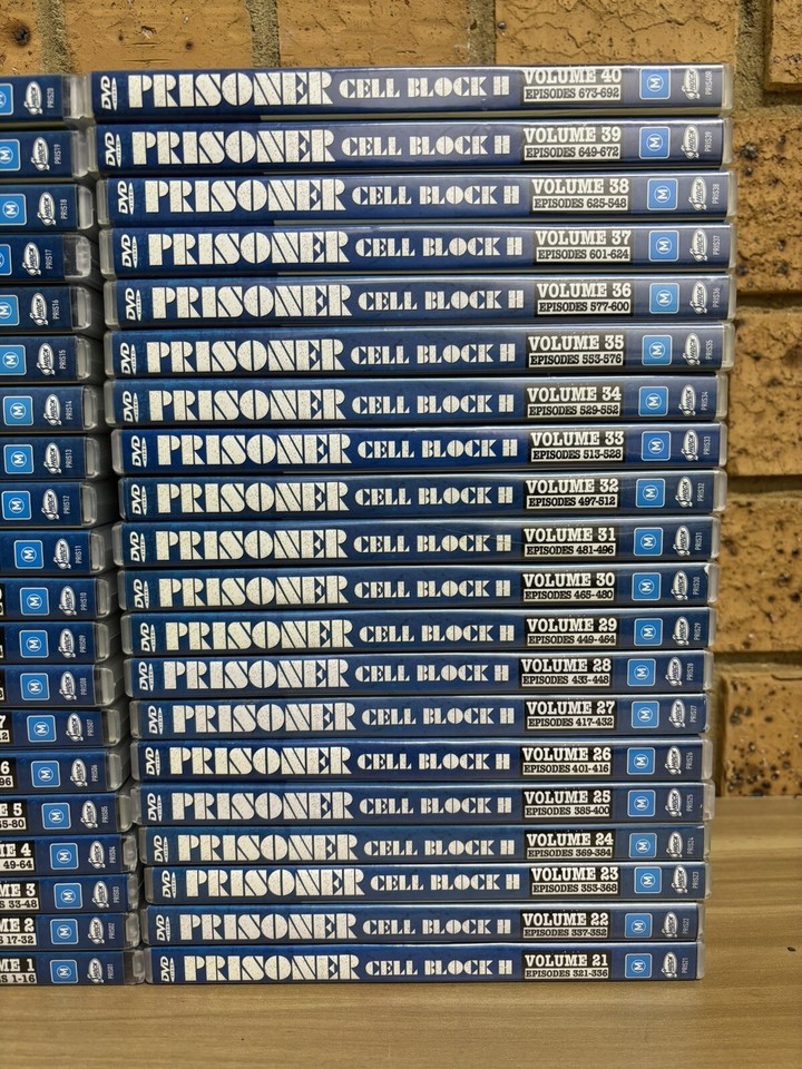 Prisoner Cell block H series 692 Episodes Complete Dvd Set | eBay Australia