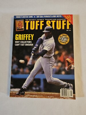 1996 July, Tuff Stuff Magazine, Ken Griffey Jr, (MH923) | eBay