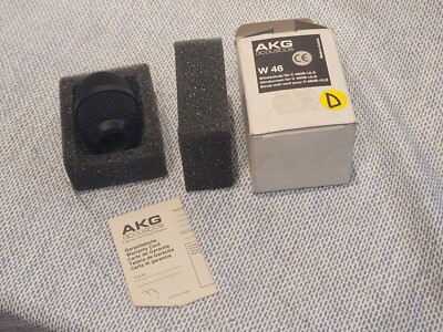 Rare Vintage AKG W46 Windscreen for C 460 ULS Ck61 CK 62 & Others NOS ...