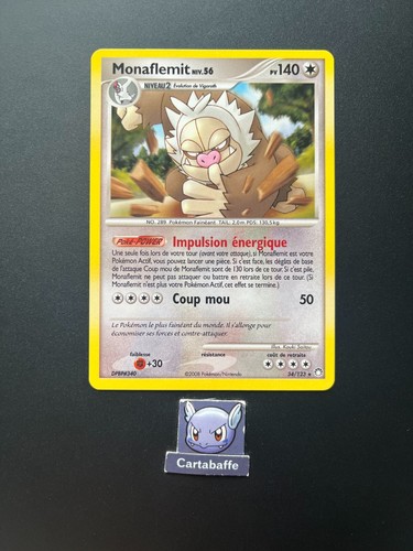 Carte Pokémon Monaflemit 34/123 Rare DP Trésors Mystérieux NM PROCHE ...