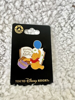 Tokyo Disneyland Winnie The Pooh’s Hunny Hunt Pin | eBay