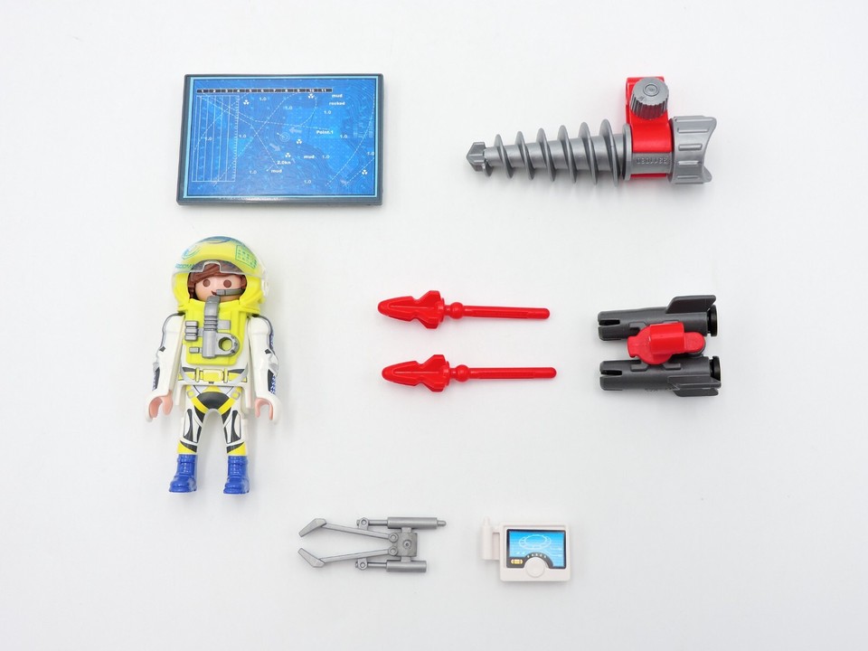 9489 Mars Research Vehicle PLAYMOBIL Space with Figure sound & Lights ...