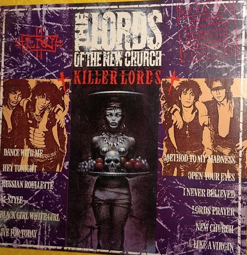 Lords Of The New Church KILLER LORDS original vinyl 1985 ilp016 goth ...