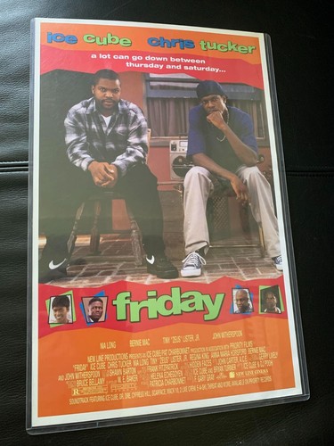 FRIDAY MOVIE POSTER 11X17" IN Top-Loader ICE CUBE CHRIS TUCKER BERNIE ...