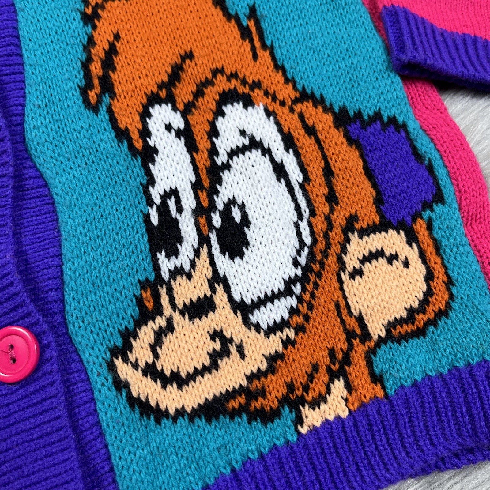 Vintage 90s Disney Aladdin Jasmine Girls Pink Cardiga… - Gem