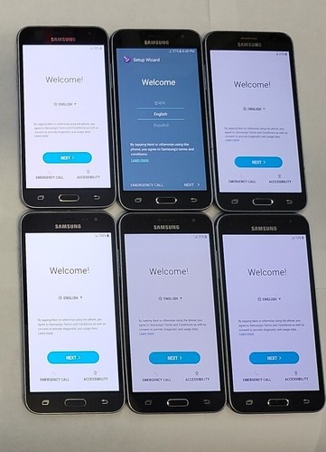 Lot of 6 Samsung Galaxy J3 J320V Verizon Excellent condition | eBay