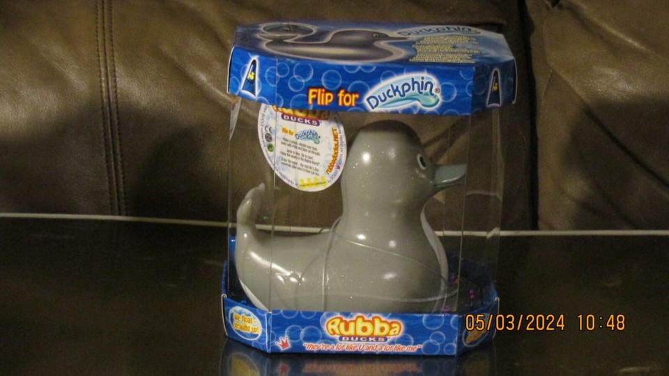 NEW Dolphin Rubber Duckie Duckphin Rubba Duck Pool or Bath Float Jeep ...