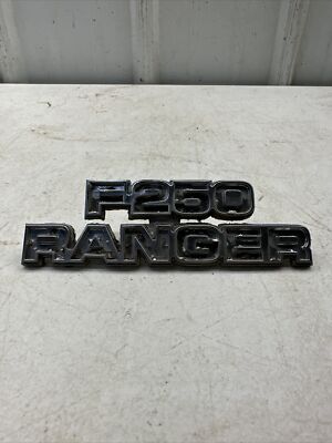 1973-1979 Ford Truck F250 Cowl Ranger Emblem Badge Trim Original ...