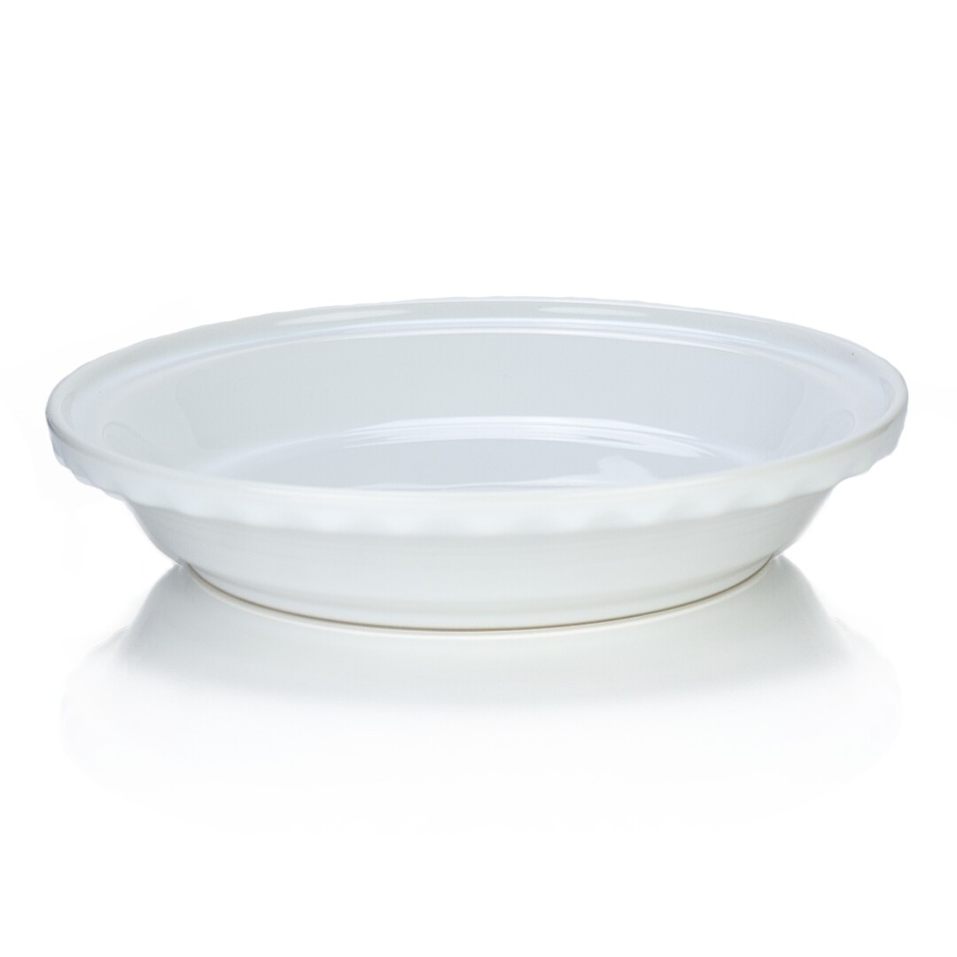 Fiesta® 10.4" Deep Dish Pie Dish | White | eBay