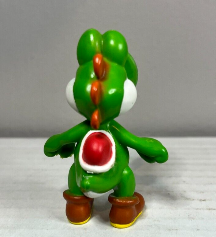 2007 - Nintendo - Yoshi - 2.5in PVC Action Figure - Super Mario World ...