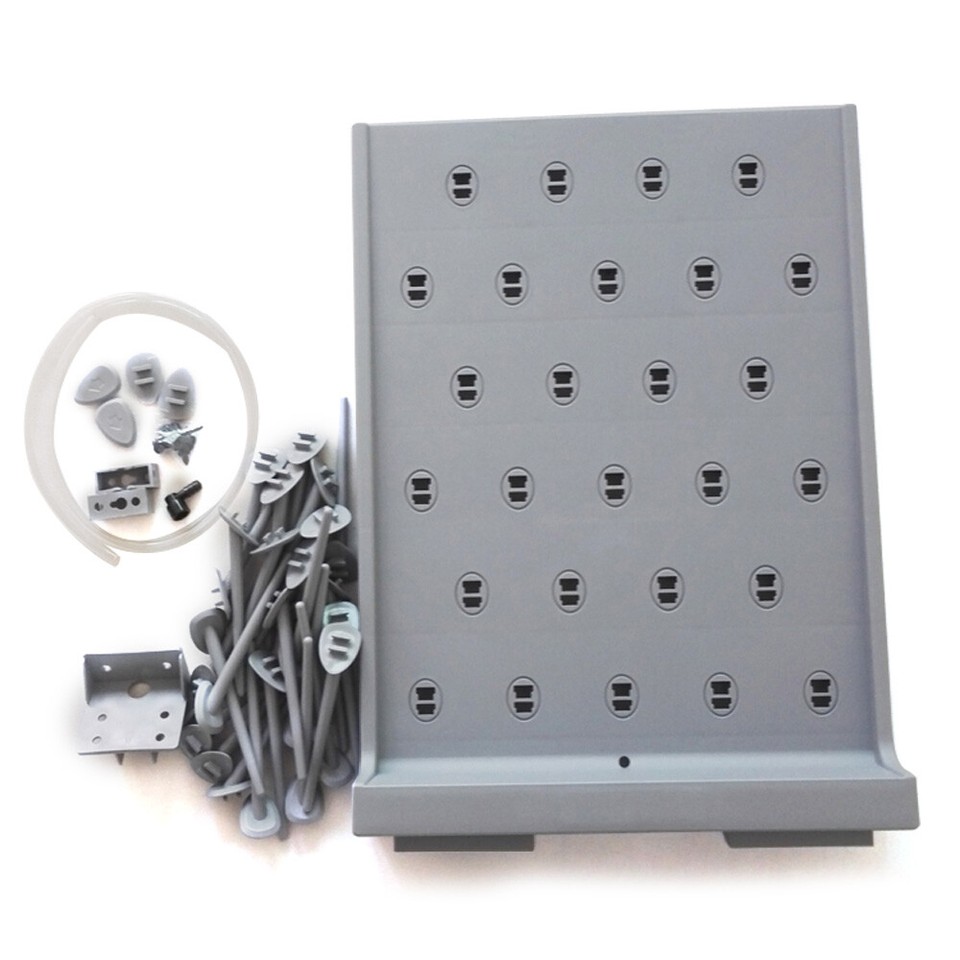 Lab Drying Rack 2pcs Bench-top/Wall-Mount Lab Glassware Dry Holder 27/ ...