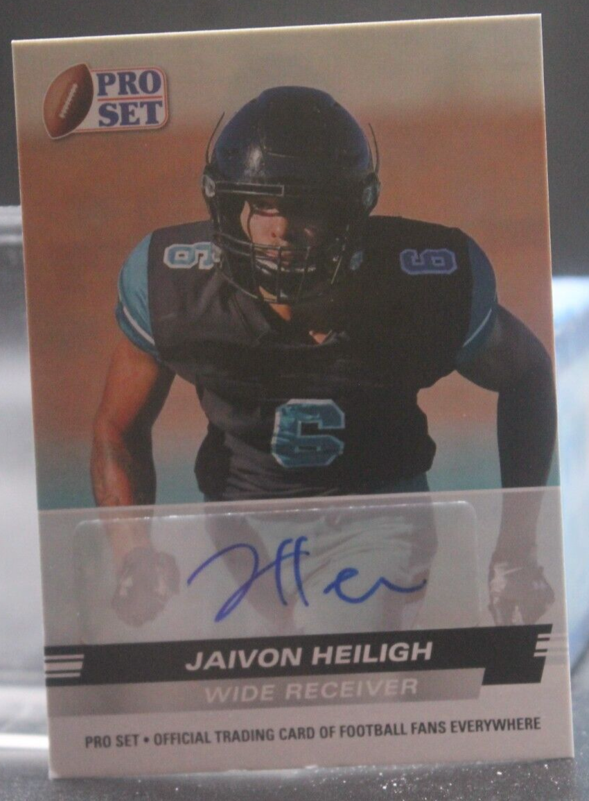 Jaivon Heiligh (Coastal Carolina/RC) - 2022 Pro Set Autograph | eBay