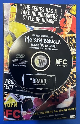 YO SOY BORICUA PA'QUE TU LO SEPAS EMMY FYC DVD NYC PUERTO RICAN DAY ...