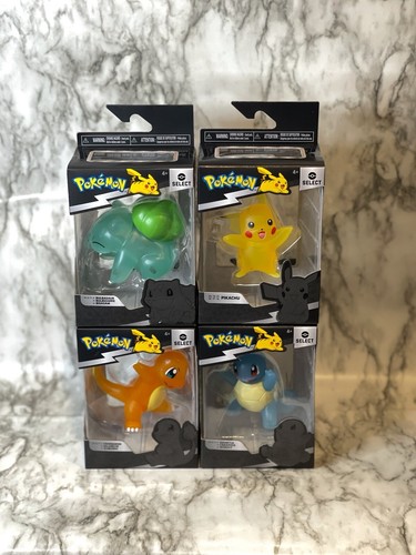 Pokemon Select Series 1 Vinyl Figures Full Set Jazwares 2022 Factory ...