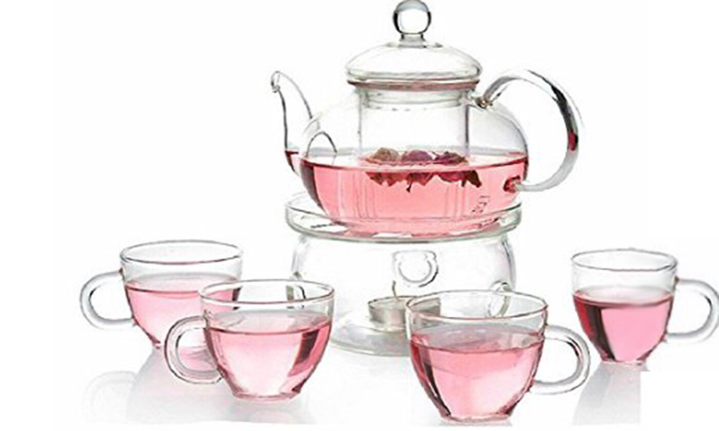 Glass Filtering Tea Maker Teapot With Glass or Stainless Steel Infuser ...