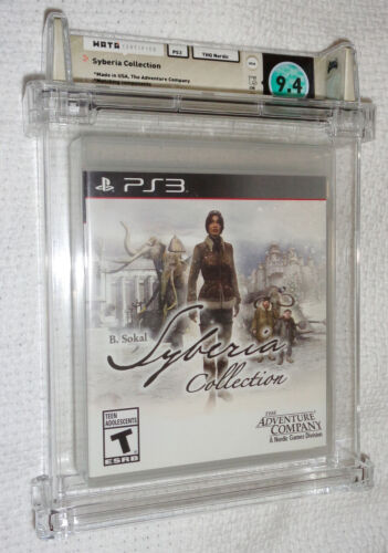 Syberia Collection PS3 Playstation 3 1st Print NTSC -- GRADED WATA 9.4 ...
