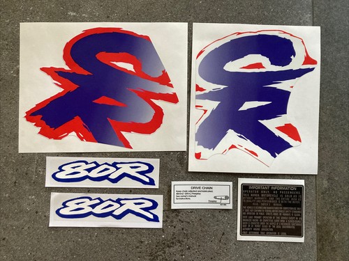 Honda CR80 1993 Full Decal Set / Sticker Kit | eBay