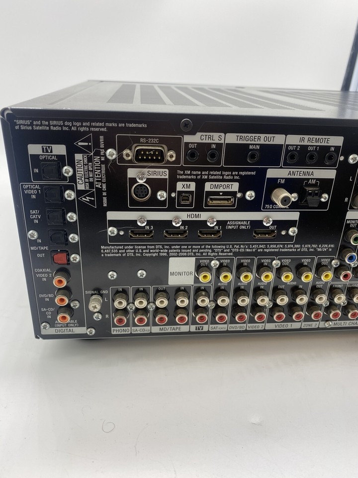 Sony STR DA3300ES Black Receiver 7.1 Channel 350Watt | eBay