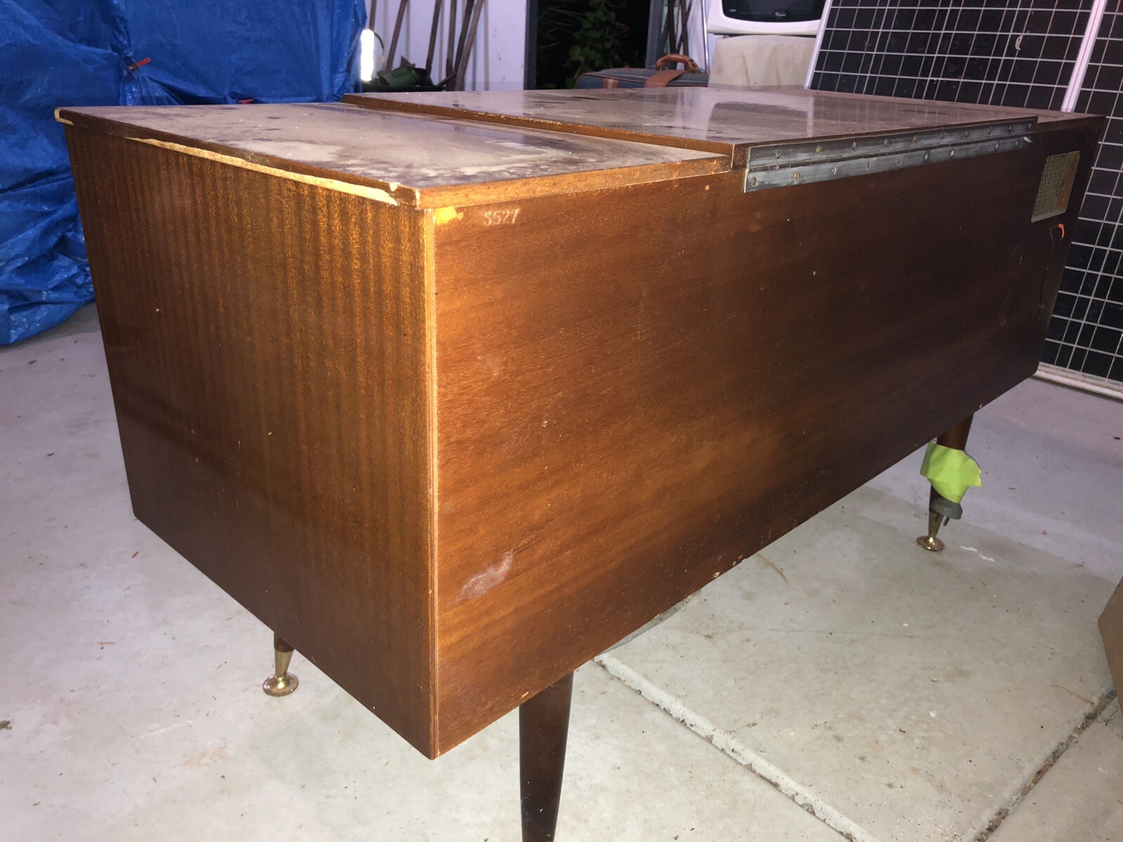 Antique Radiogram Radio Record Player AWA Radiola 40s 50s 60s 70s ...