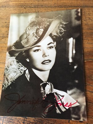 Jennifer Jones autograph / signed / Autogramm | eBay
