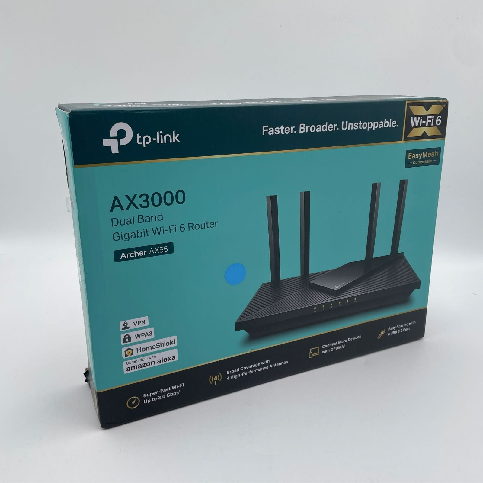 TP-Link AX3000 WiFi 6 Router (Archer AX55) | eBay