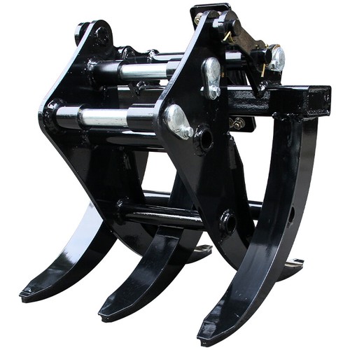 Excavator Grabber Attachments for Mini Digger Wood Grabber Grapple Free ...