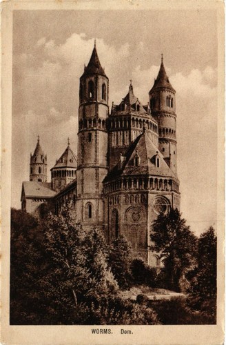CPA AK Worms- Dom GERMANY (885366) | eBay