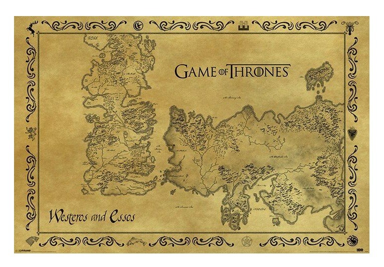 Game Of Thrones Map Wallpaper
