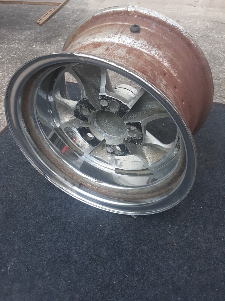 Cragar SS Style Deep Dish Wheel by E-T 14x8 Uni-lug | Chrome Plated ...