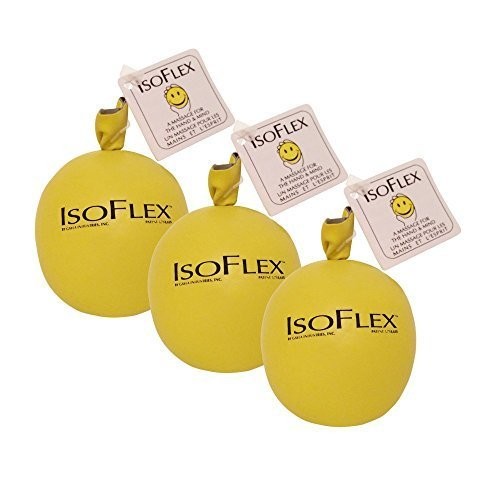 Pack of 3 - Isoflex Ball Happy Face Design - Isoflex Stress Relief by ...
