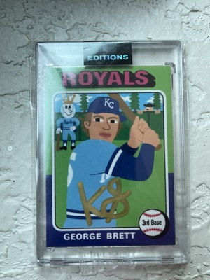 Topps Project 2020 George Brett #102 by Keith Shore Gold artist Auto ...