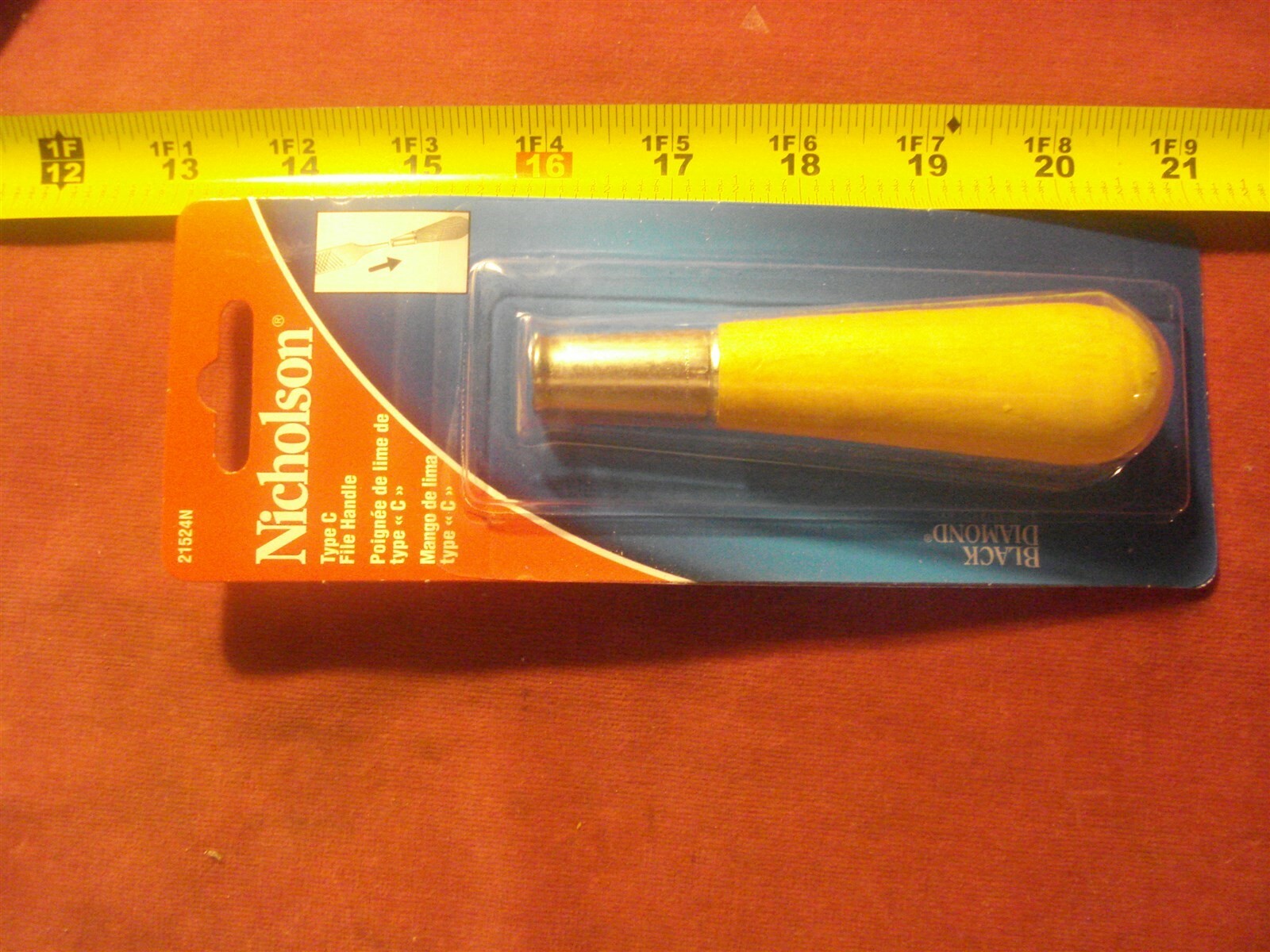 (0890.) Nicholson Wooden File Handle Type C - Replacement | eBay